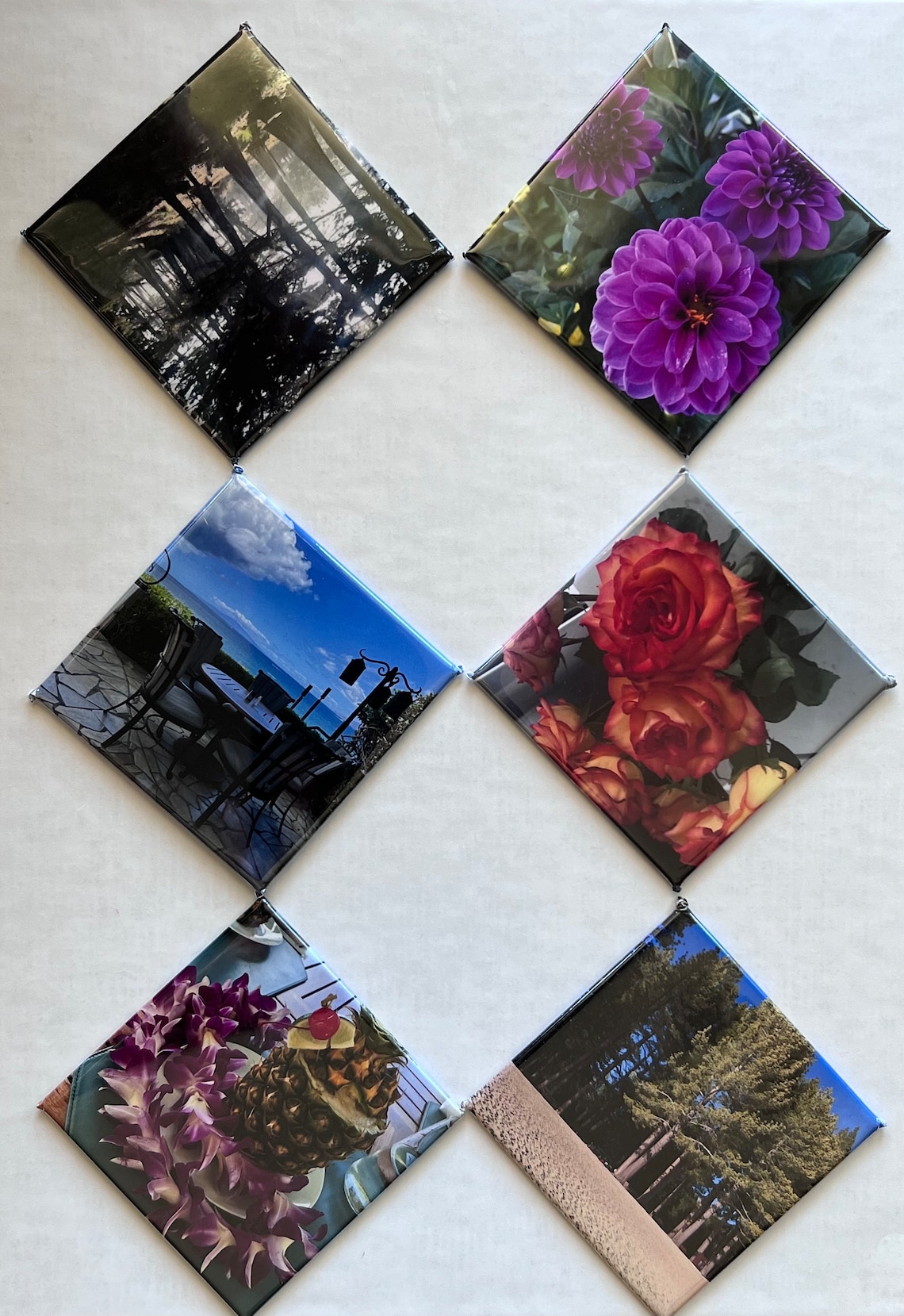 Personalized Photo Magnets 9 Custom Photo Magnets 2.5x2.5 Great for ...