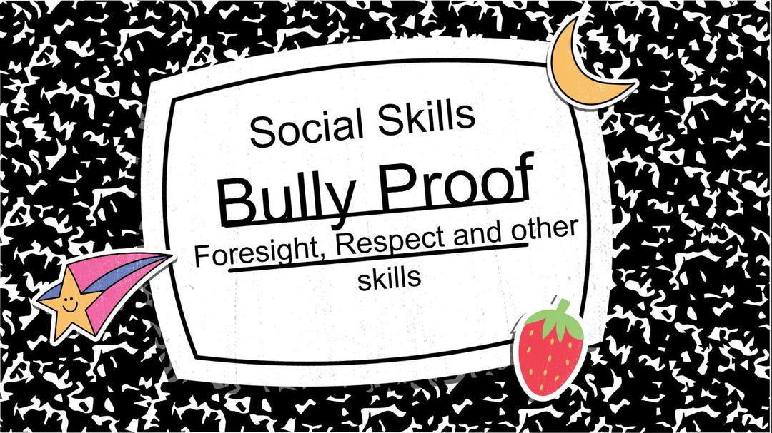 Bullying Prevention Presentation for 5th - 8th Grade Students - Etsy