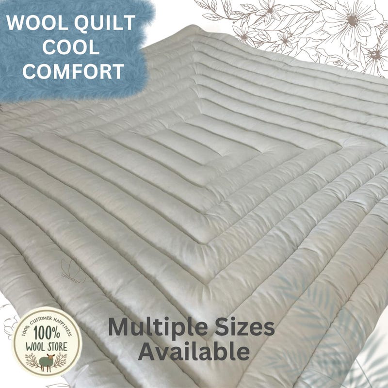 Wool Mattress Topper - Etsy