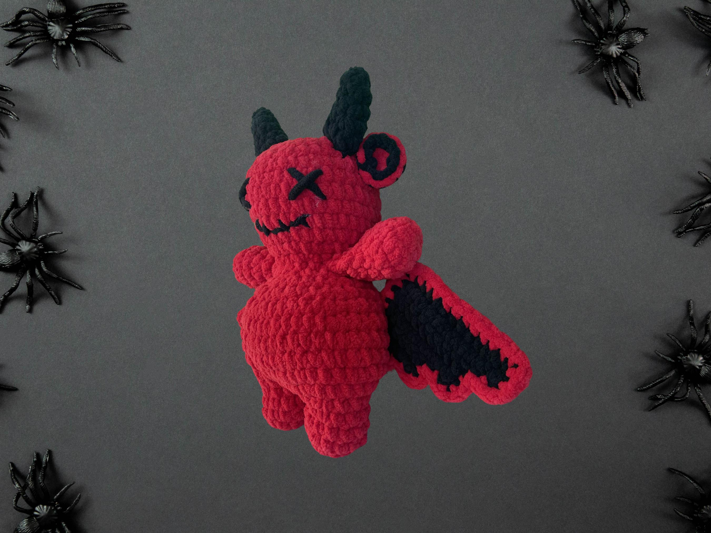 Halloween Crochet Pattern , Devil Crochet Pattern , Devil Amigurumi ...