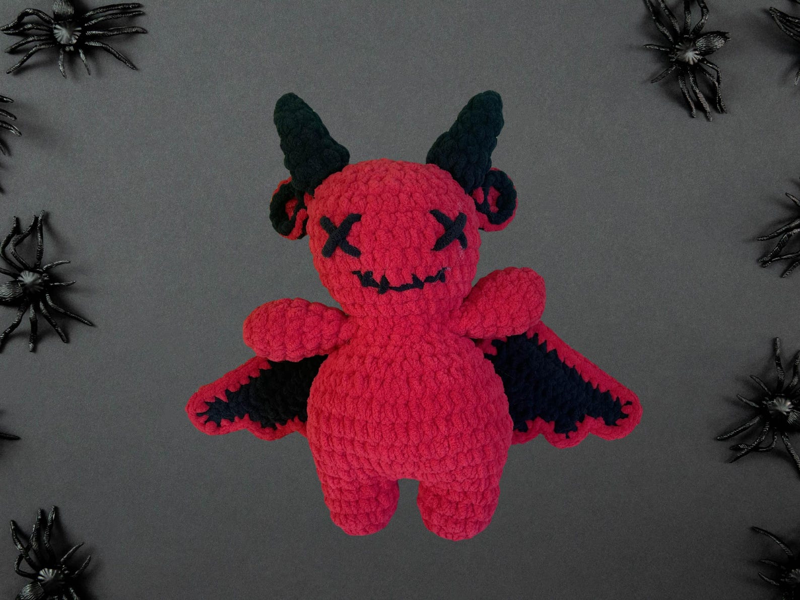 Halloween Crochet Pattern , Devil Crochet Pattern , Devil Amigurumi ...