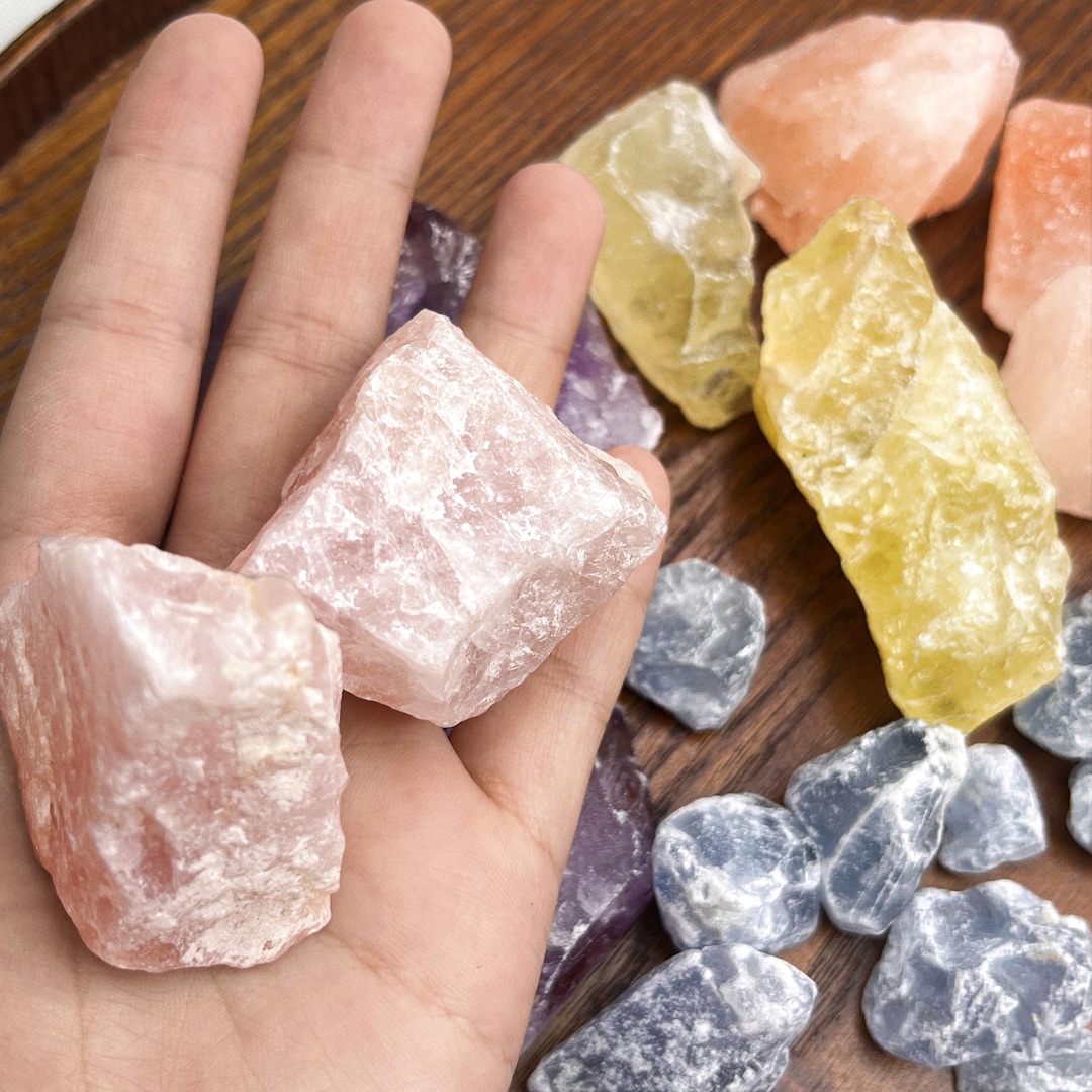 Natural Rough Stones Crystal Large Raw Crystals Bulk Healing Gemstones ...