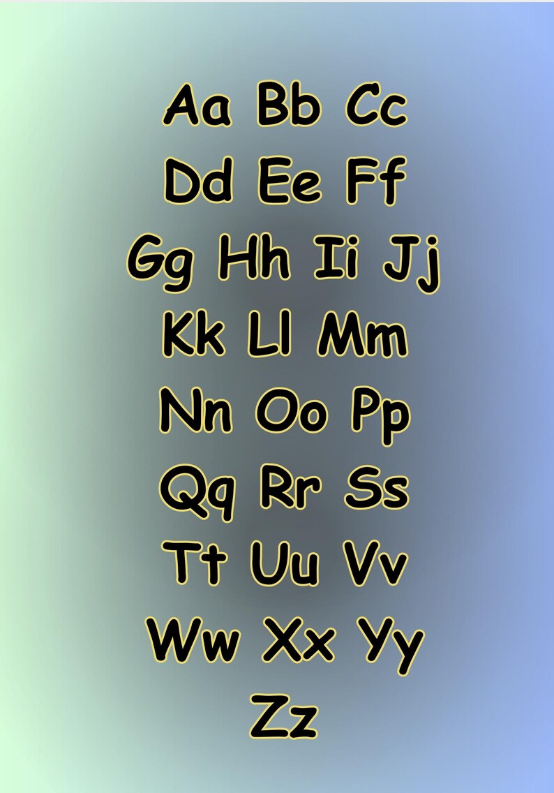 Editable Alphabet Coloring Pages: Preschool Activity (printable) - Etsy