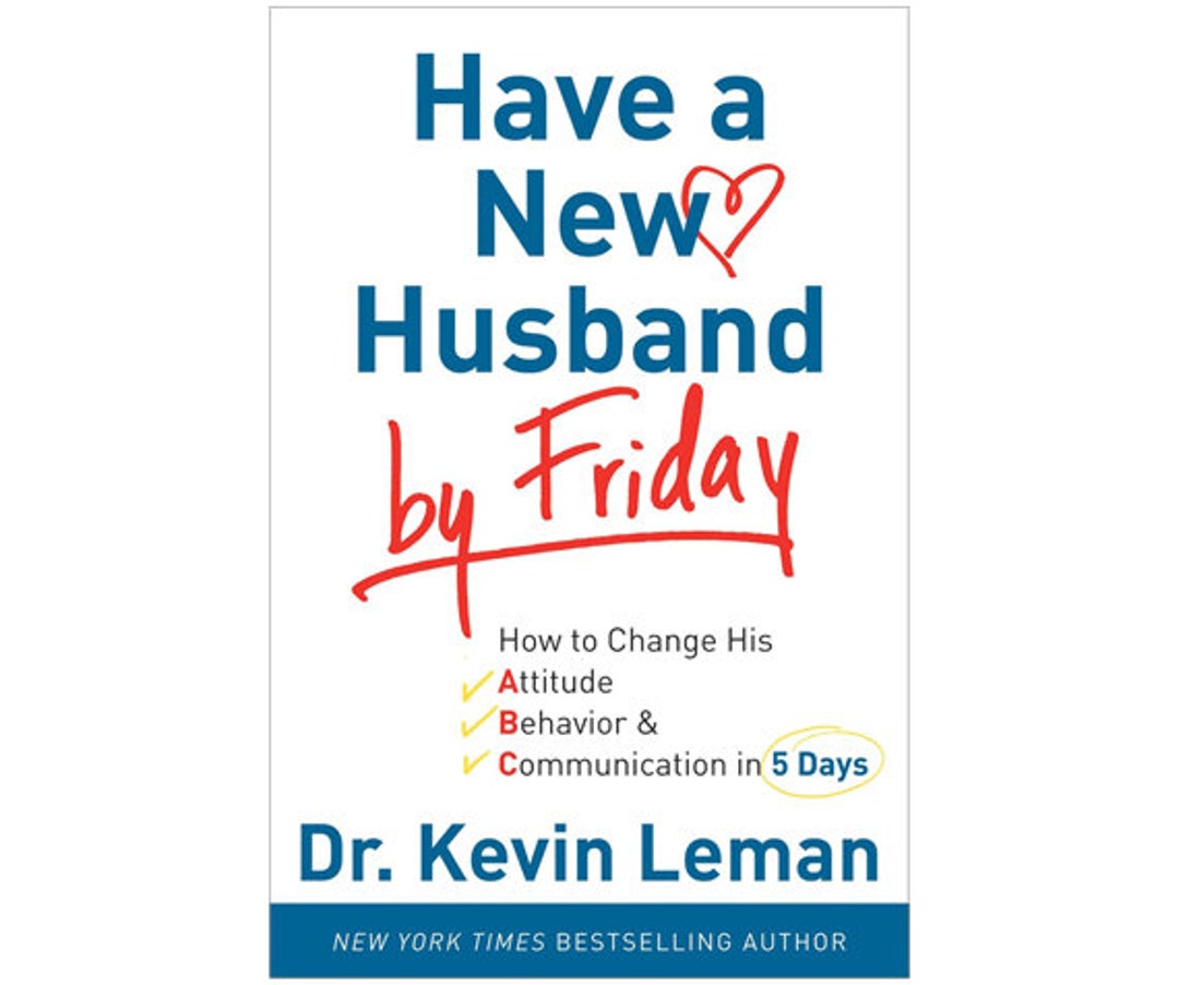 Have a New Husband by Friday by Dr. Kevin Leman - Etsy