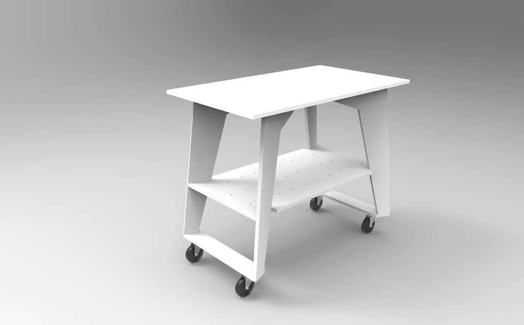 DIY CNC Workbench Plans - 3/4 Inch Material - DXF and Rhino Files ...