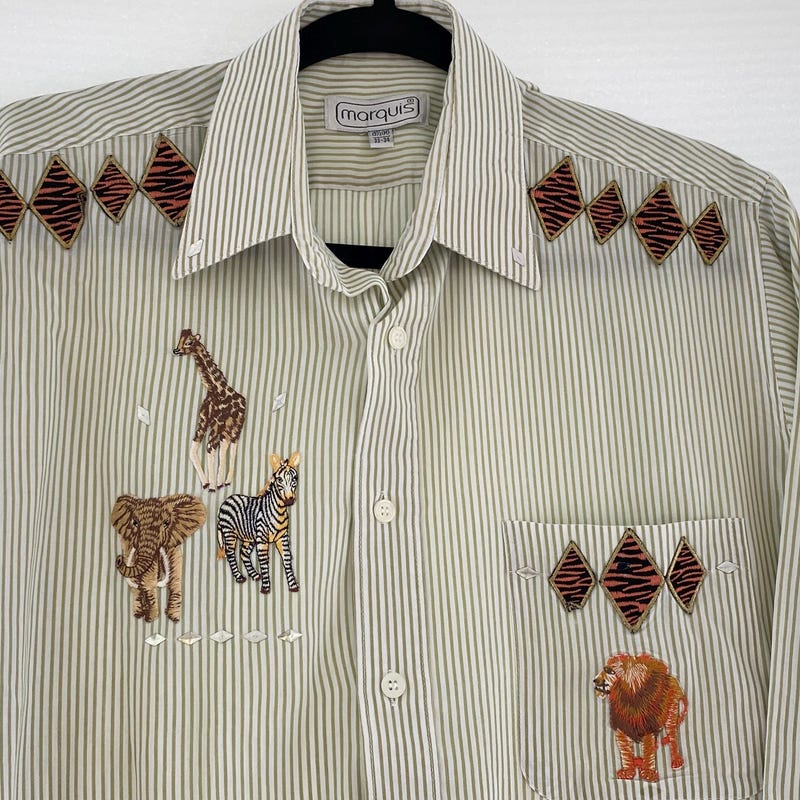 Vintage Circus Blouse - Etsy