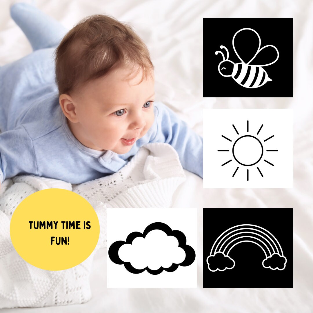 Visual Stimulation Cards for Babies - Etsy