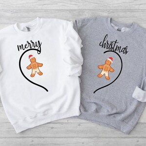 Couple Christmas Matching Shirt, Merry Christmas Couple Shirt ...