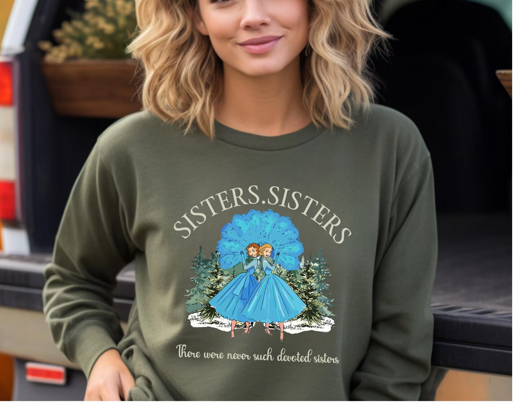 Groovy Sisters There Were Never Such Devoted Sisters Shirt, Christmas ...