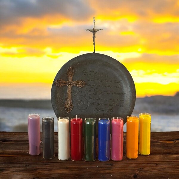 Prayer Candle - Etsy