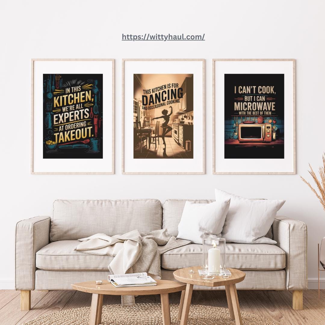 Kitchen Wall Art, Kitchen Posters, Kitchen Prints, Kitchen Art, Cooking ...