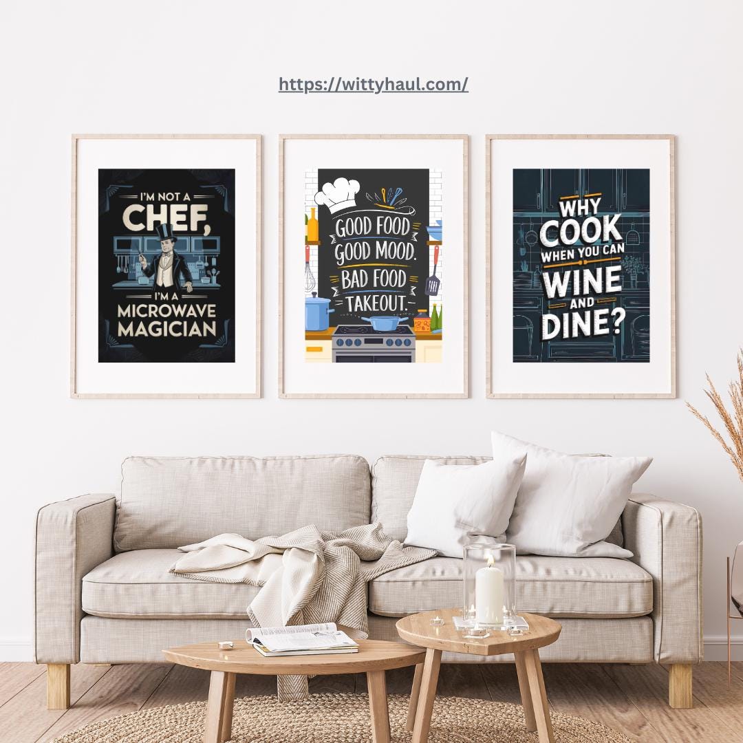 Kitchen Wall Art, Kitchen Posters, Kitchen Prints, Kitchen Art, Cooking ...