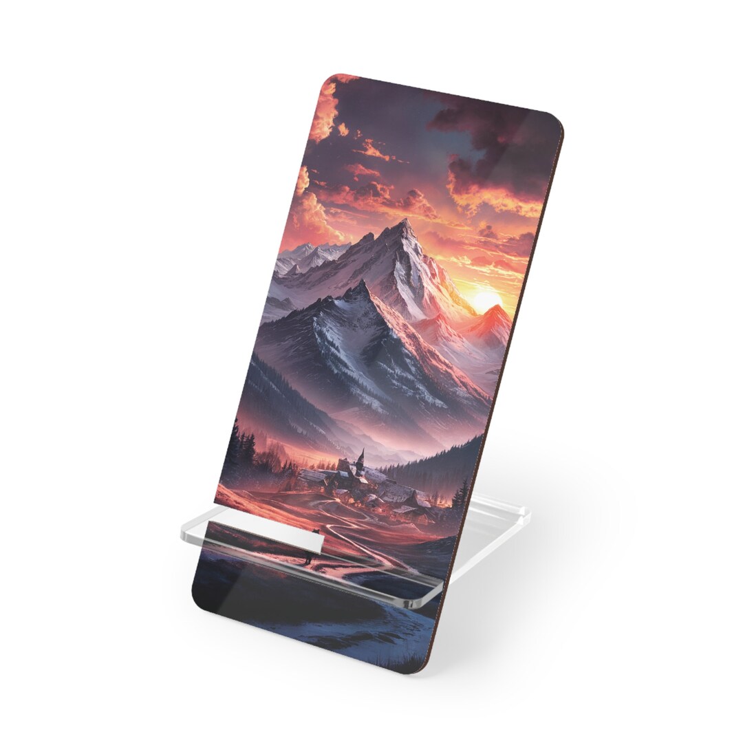Vistas of Mountains Mobile Display Stand, Iphone, Samsung, Nature ...