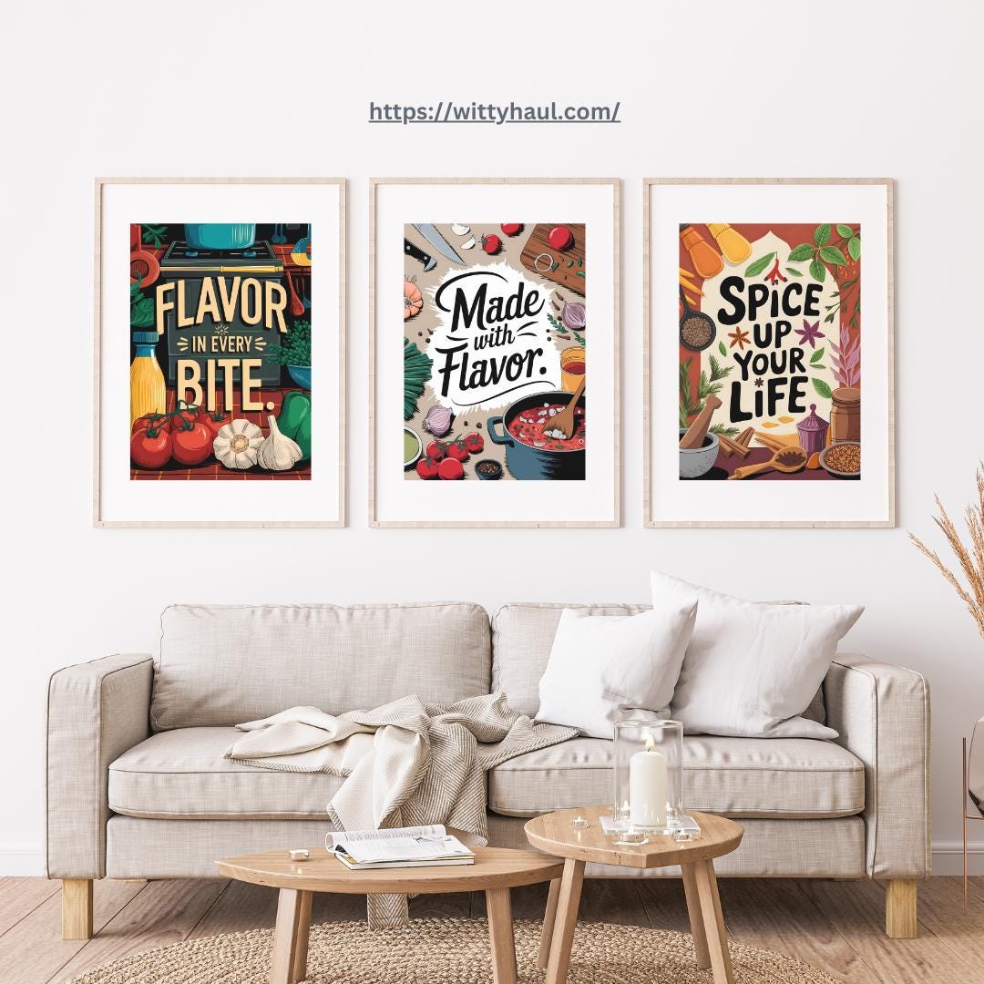 Kitchen Wall Art, Kitchen Posters, Kitchen Prints, Kitchen Art, Cooking ...