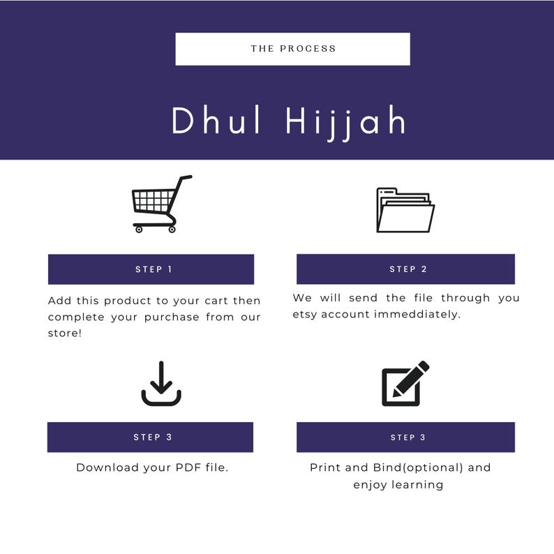 Dhul Hijjah Learning Pack: Islamic Montessori Activities (ages 3-5 ...