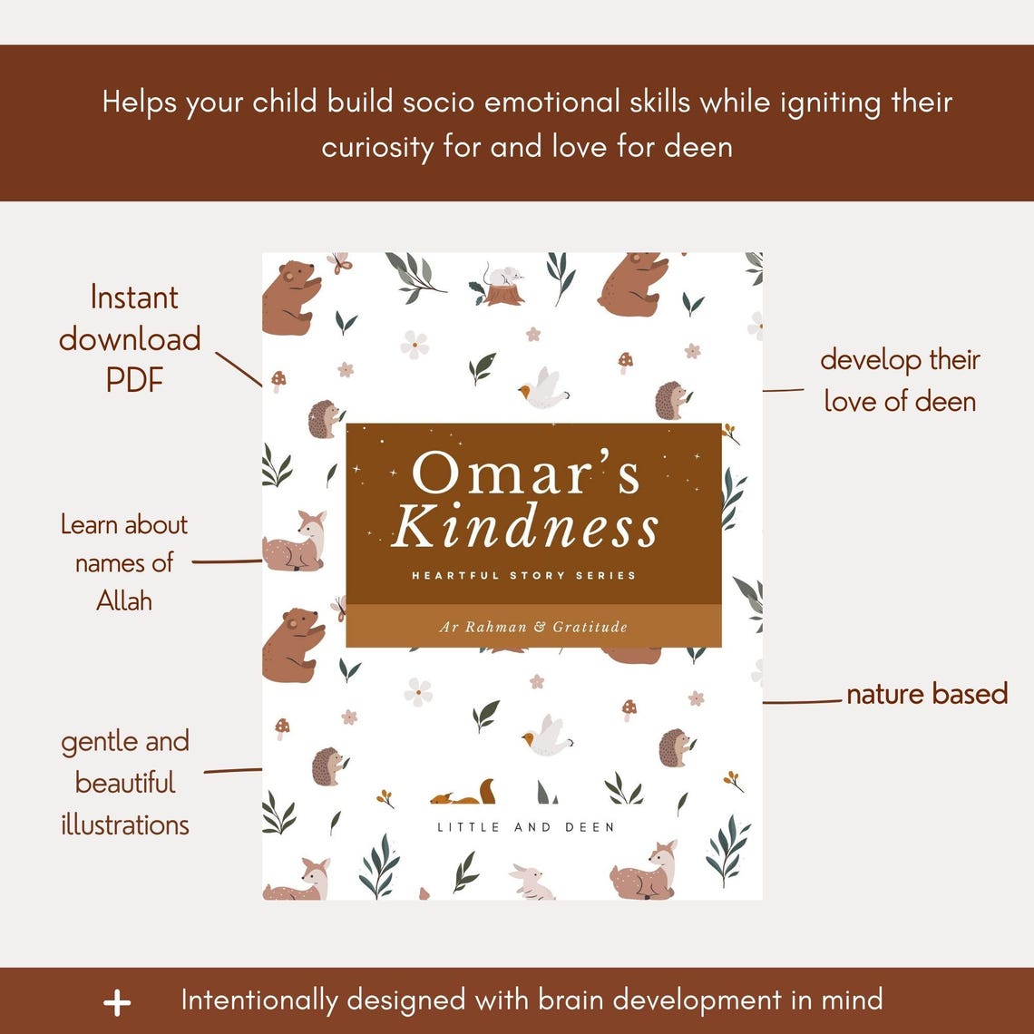 Omar's Kindness: Islamic Story for Muslim Homeschool (digital Download ...