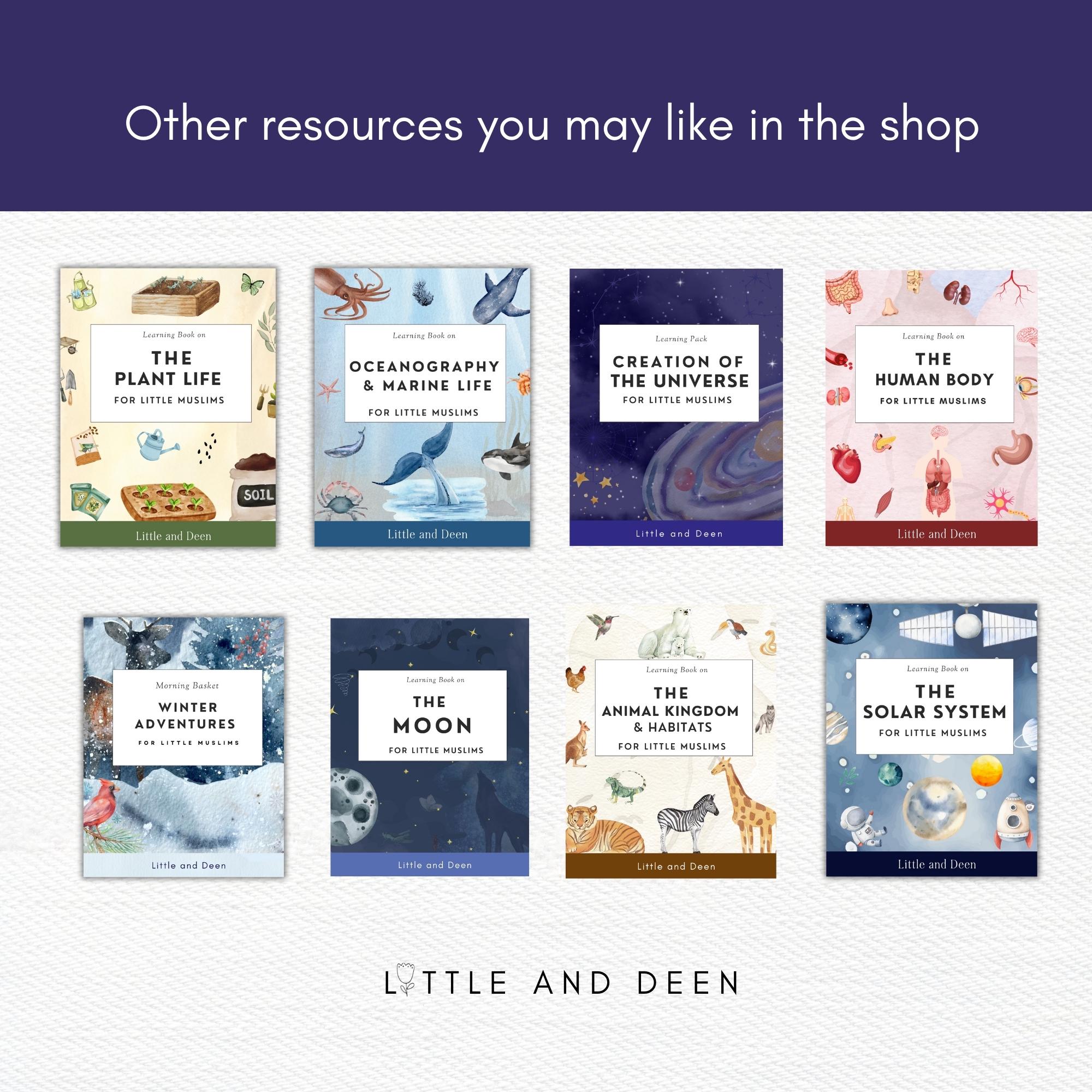 Dhul Hijjah Learning Pack: Islamic Montessori Activities (ages 3-5 ...