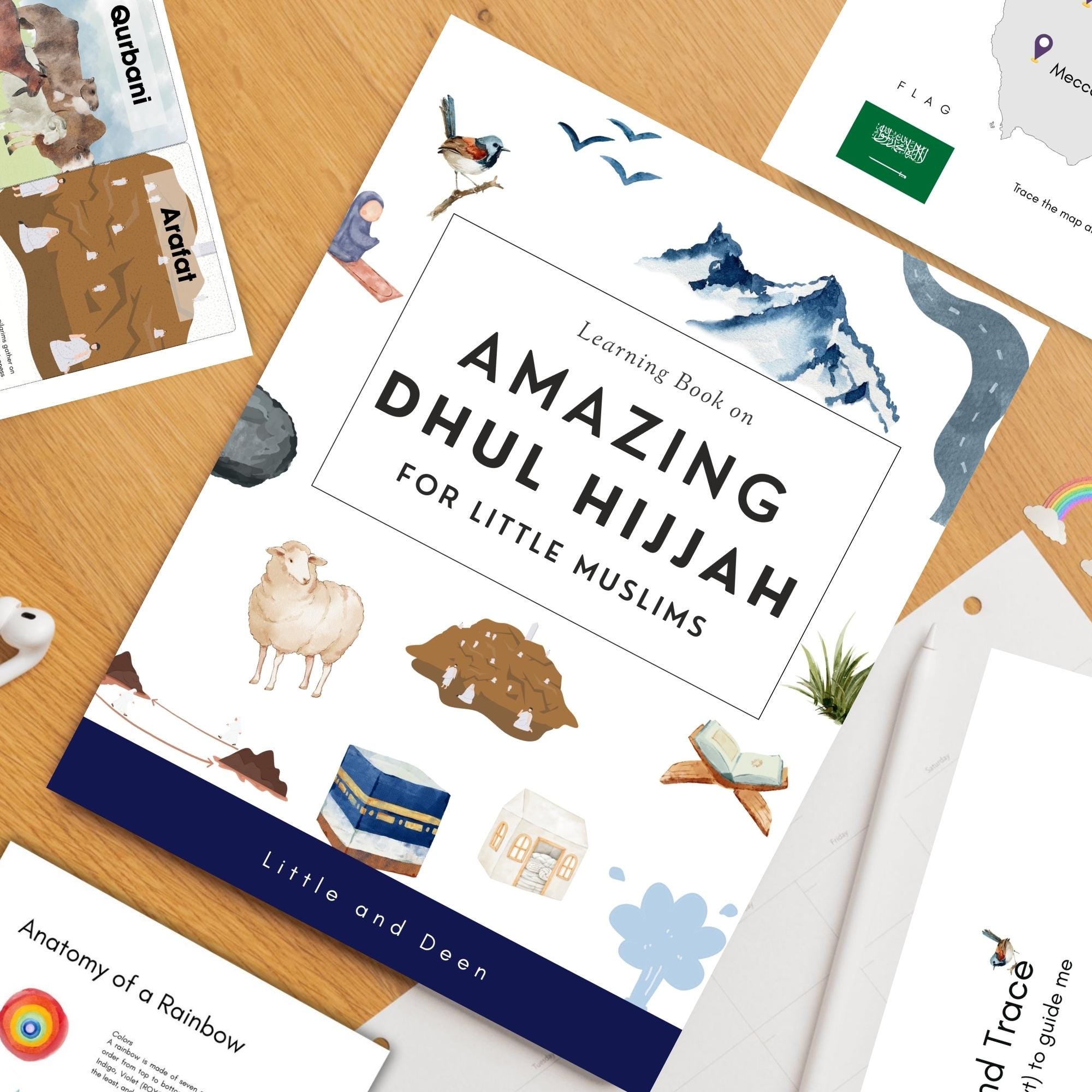 Dhul Hijjah Learning Pack: Islamic Montessori Activities (ages 3-5 ...