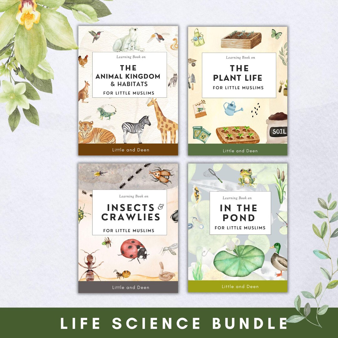 Life Science Bundle: Animal, Plant, Insect & Pond Studies (PDF Download ...