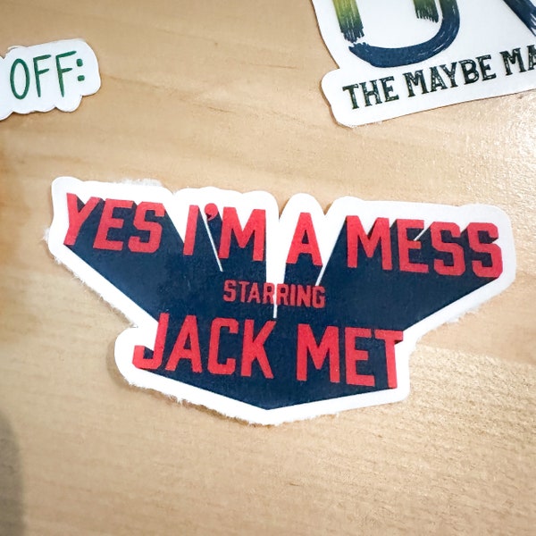 Maybe Man Stickers - Etsy