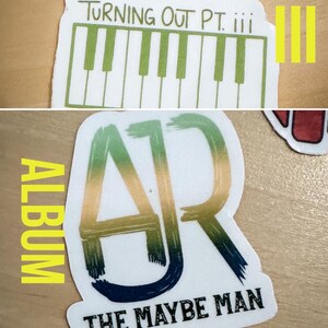 AJR the Maybe Man Stickers - Etsy