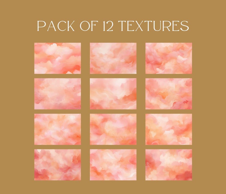 Peach Watercolor Texture Clipart, Minimal Watercolor Backgrounds ...