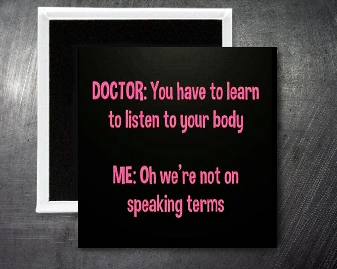 Doctor....magnet. Custom Made. 1.5 X 1.5inch - Etsy