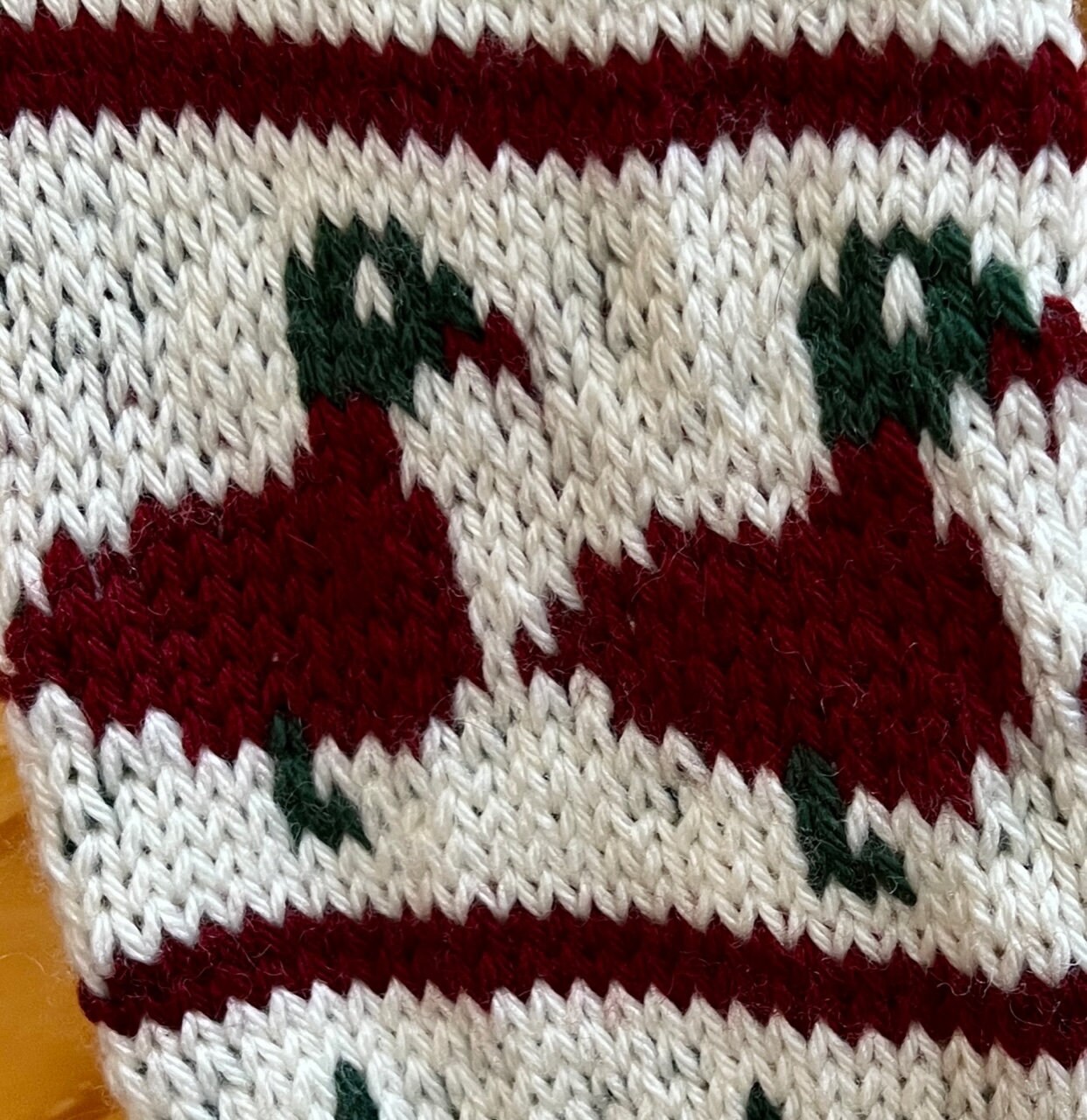 Knit Christmas Stocking Mallard Duck Ready to Ship - Etsy