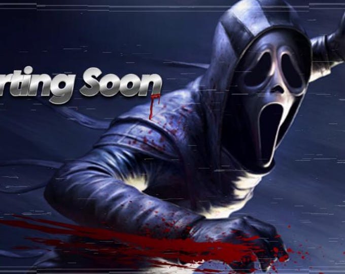 DBD Ghostface Twitch Overlay - Etsy