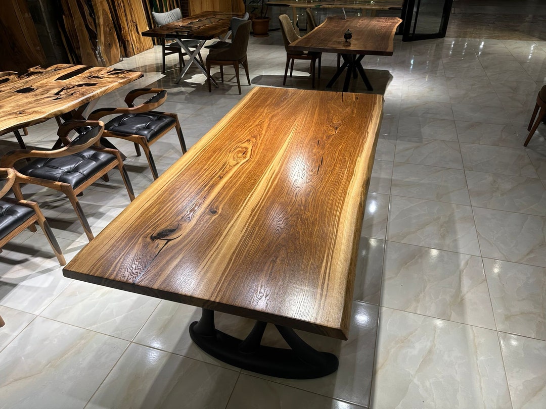 2 Piece Oak Tree Wood Table - Etsy