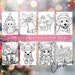 Print at Home Coloring Pages Christmas, Christmas Coloring Book ...
