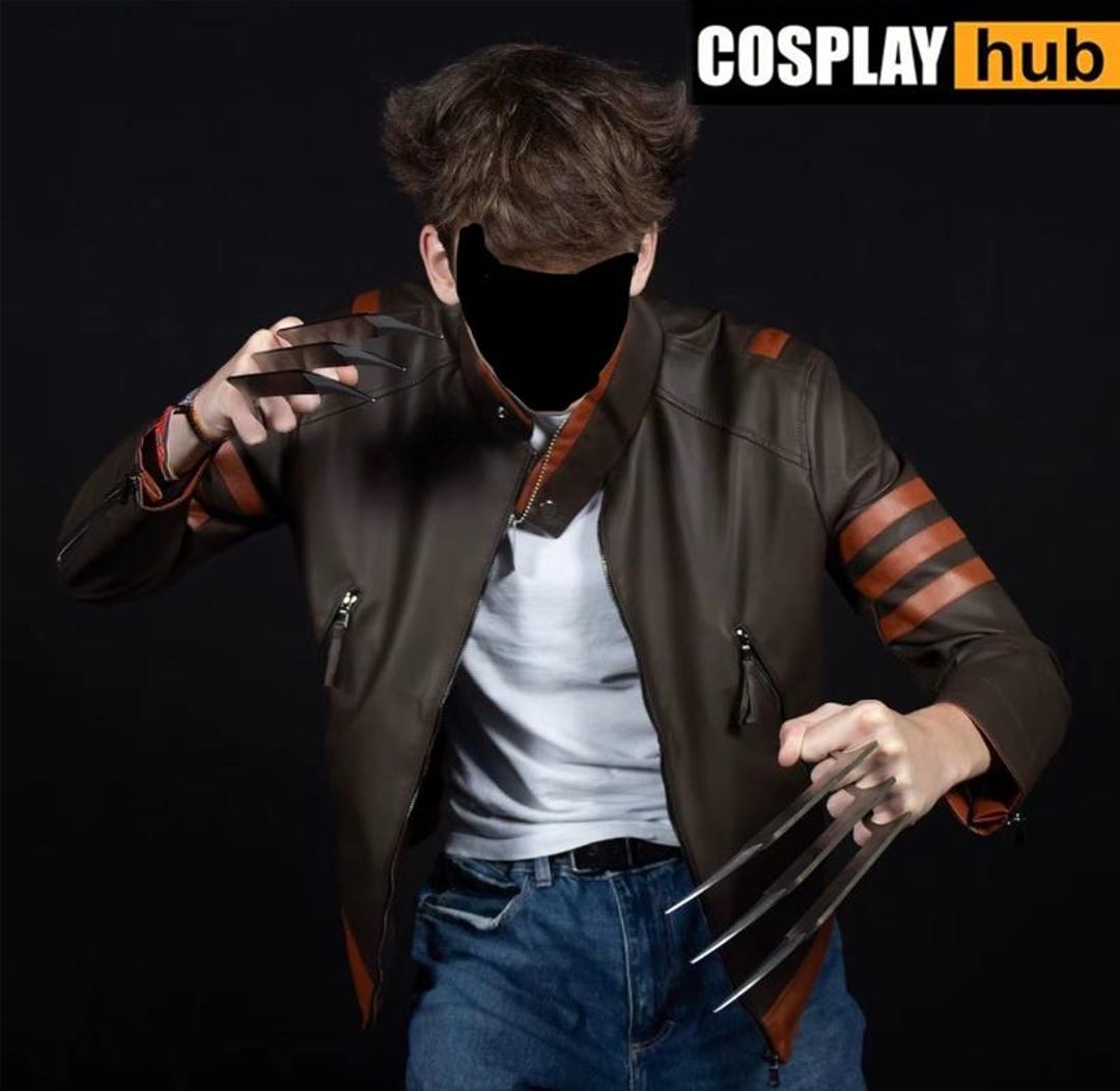 Wolverine Claws 1:1 Lifesize Cosplay X-men Blade Claws Dagger Logan ...