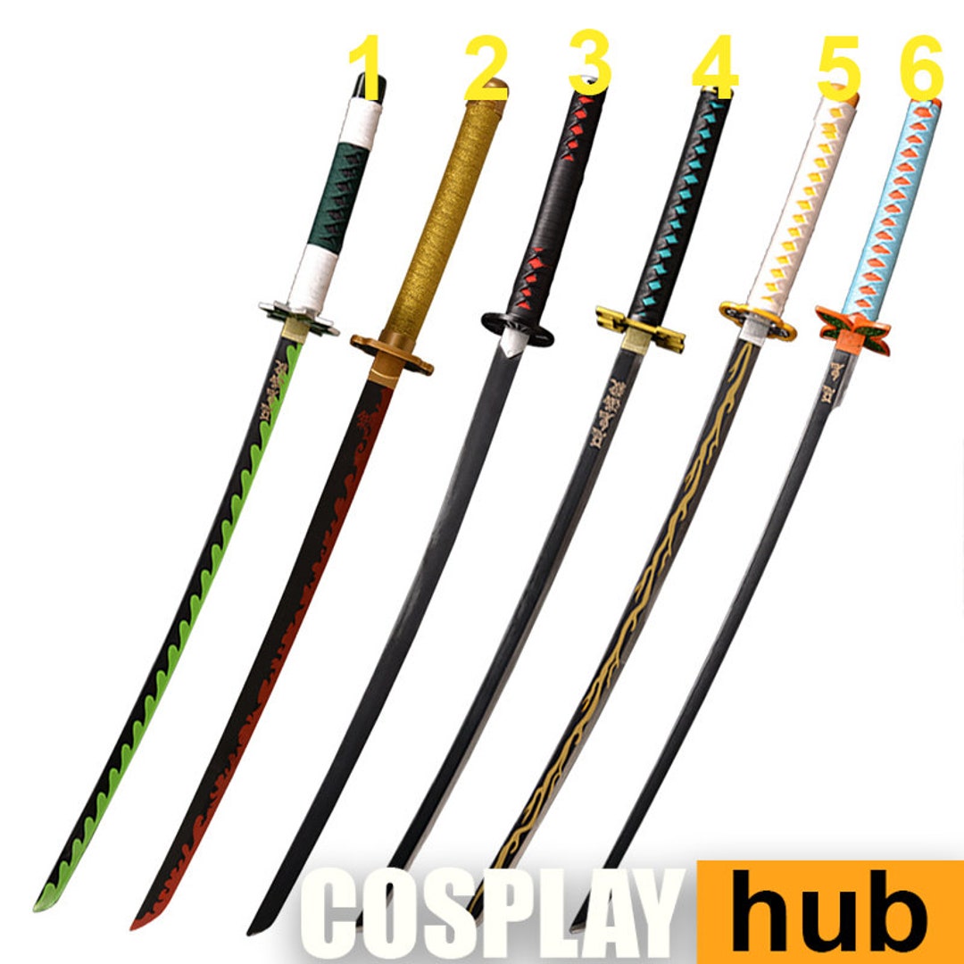 Anime Cosplay Sword. Anime Full Metal Japanese Katana. Japanese Samurai ...