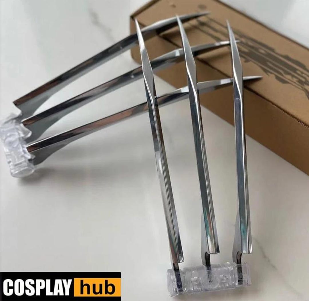 Wolverine Claws 1:1 Lifesize Cosplay X-men Blade Claws Dagger Logan ...