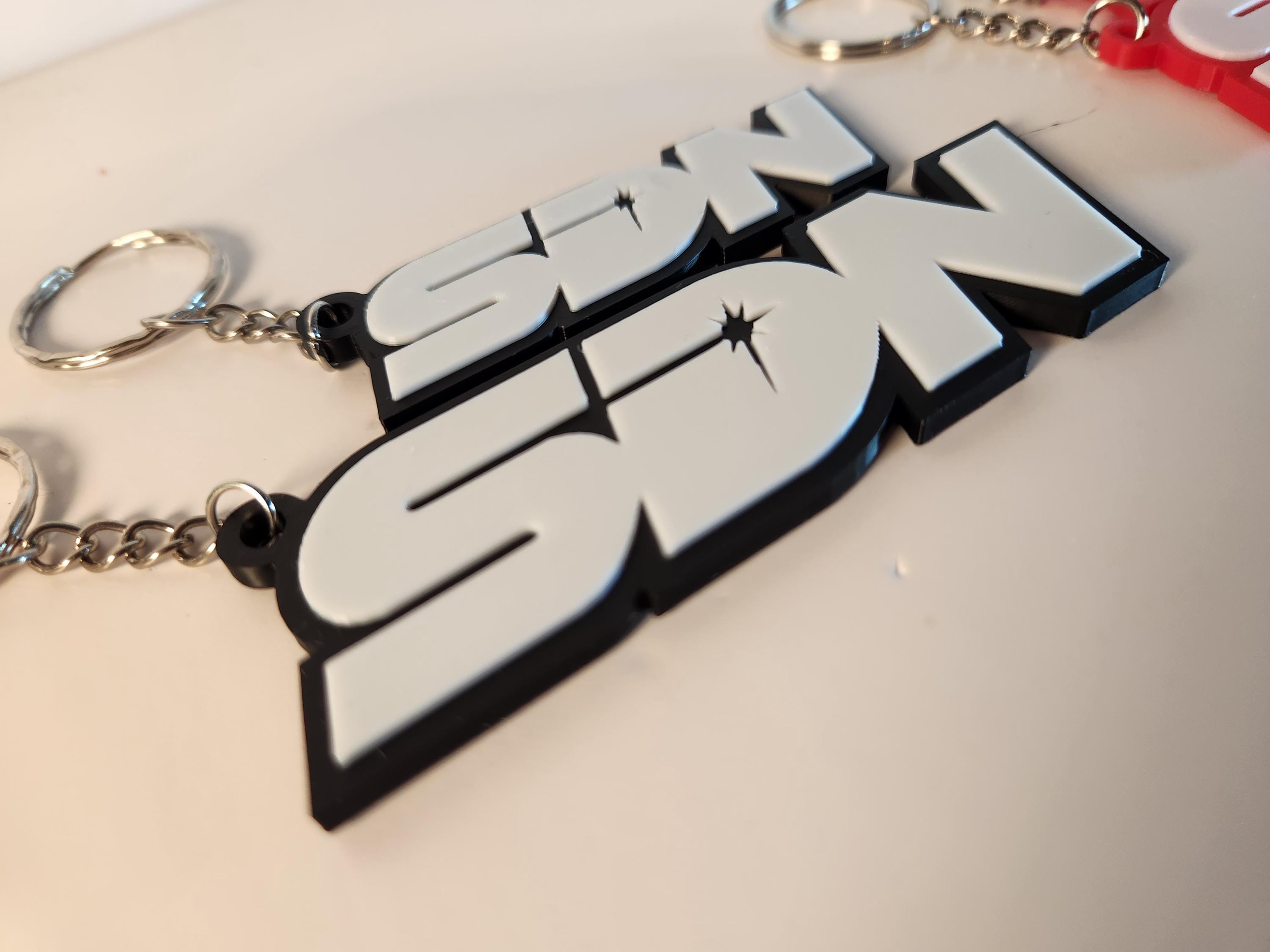 DISPATCH SDN Keychain/bag Tag - Superhero Dispatch Network Logo, 100% ...