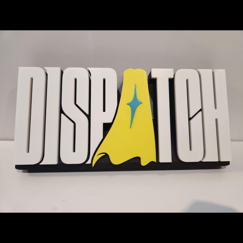 DISPATCH Desktop Logo Display – Premium Version: Freestanding Title ...