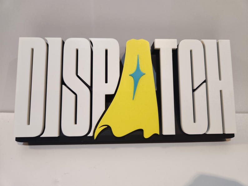 DISPATCH Desktop Logo Display – Premium Version: Freestanding Title ...