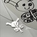 Silver Pendant Your Own Child's Artwork Drawing on - Etsy