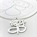 Silver Pendant Your Own Child's Artwork, Drawing on Pendant, Cut Out ...