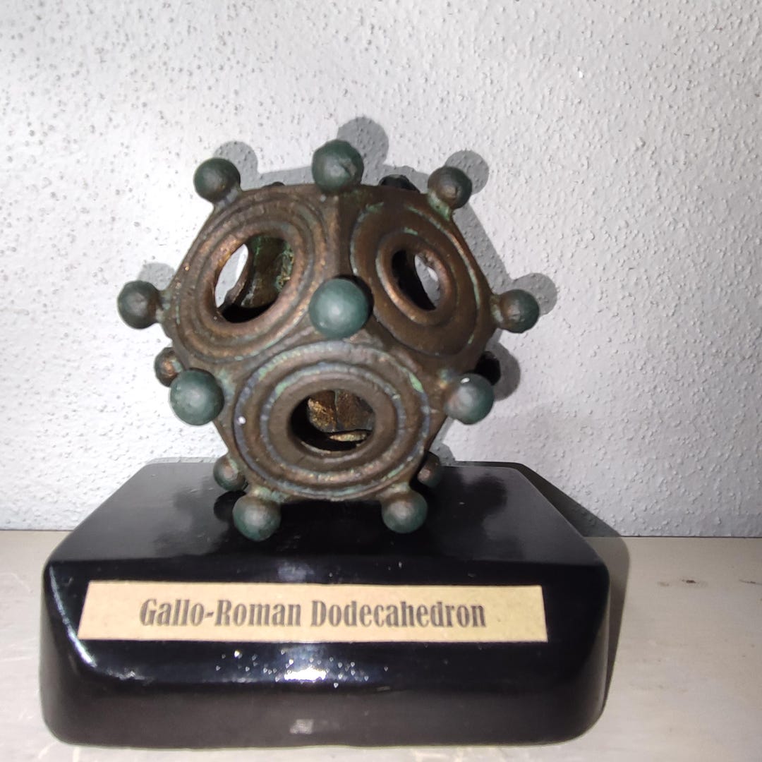 Roman Dodecahedron Replica/ Gallo Roman Dodecahedron Replica Model 3 - Etsy