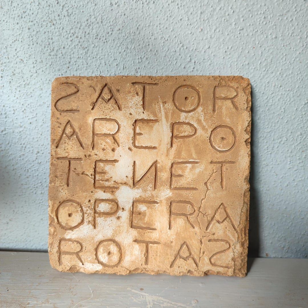 Sator Square/ Tenet Arepo Square Replica - Etsy