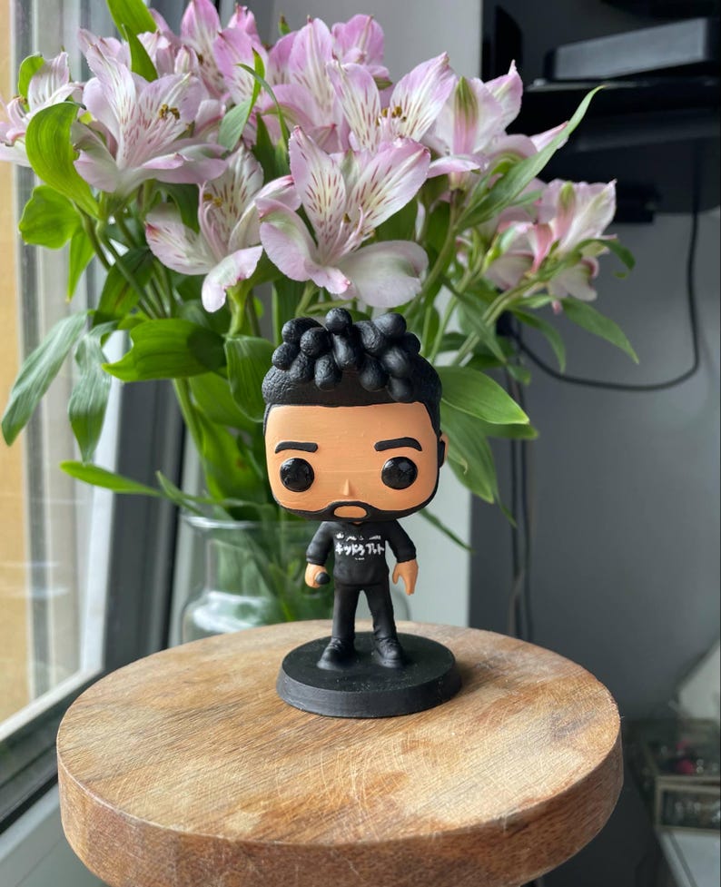 3D Printed Collectible Figure | Inspired by the Weeknd Kiss Land From ...