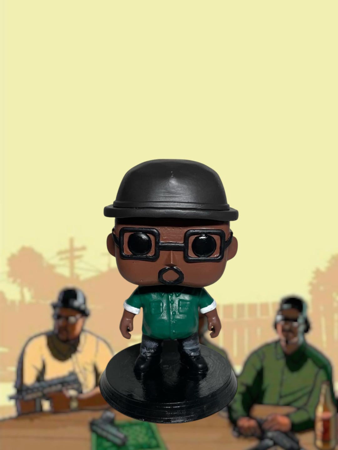 3D Printed Funkopop Inspired Big Smoke Gta Sanandreas - Etsy