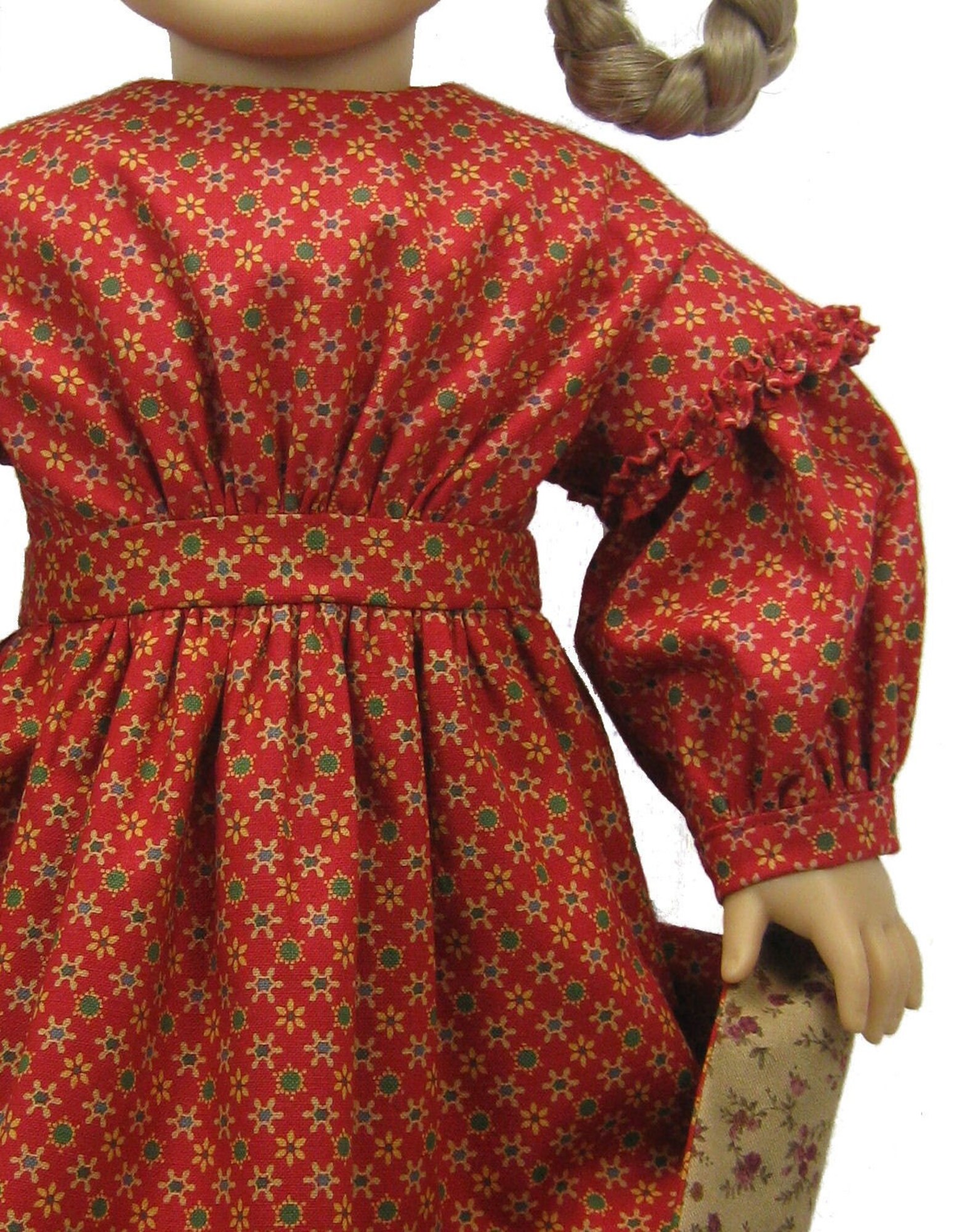 1850's Civil War Dress PDF Sewing Pattern for 18 Inch - Etsy