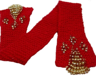 Beaded Bookmark Knit Pattern - Etsy