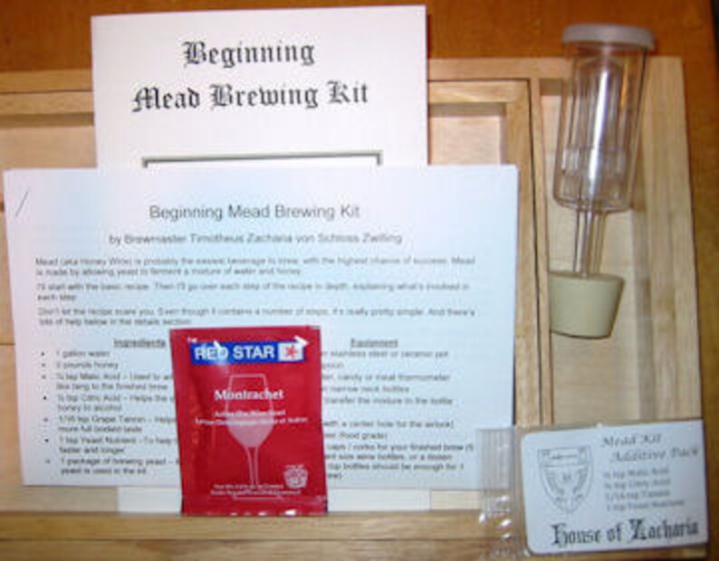 Beginning Mead Brewing Kit - Etsy
