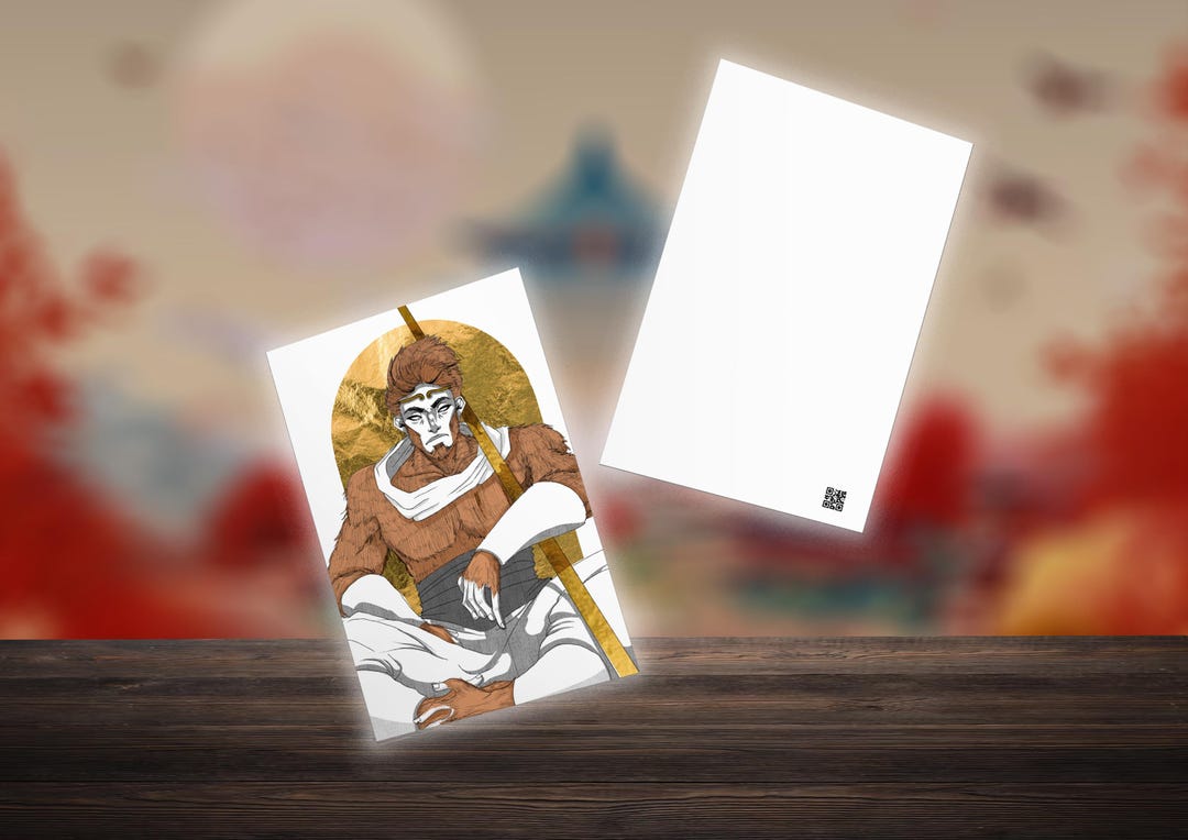 Wukong Prayer Card : the Spectrum - Etsy