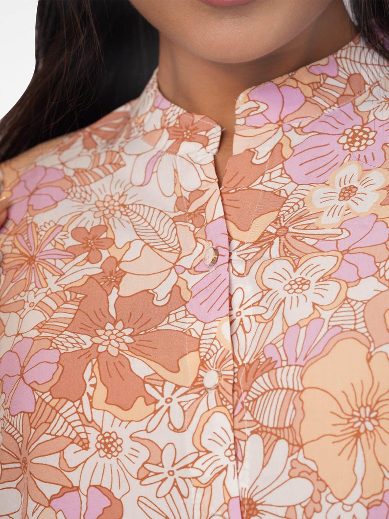 Women Floral Print AOP Co-ord Set With Luxury Details - Etsy