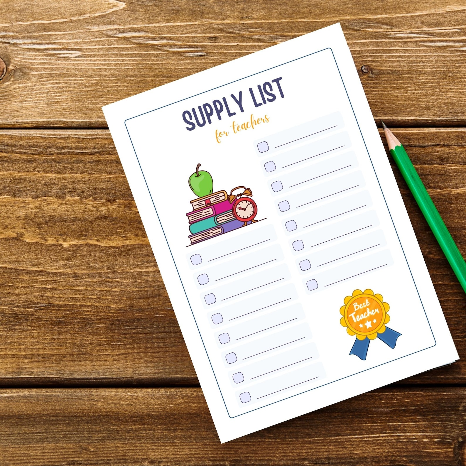 3 Teacher's School Supply List | Back to School Shopping List | School ...