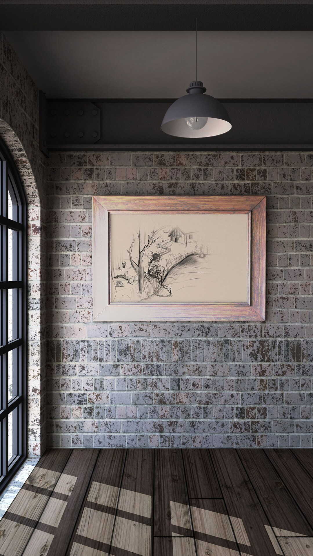 Hunter Printable Artwork Sketch Gift Wall Decor - Etsy
